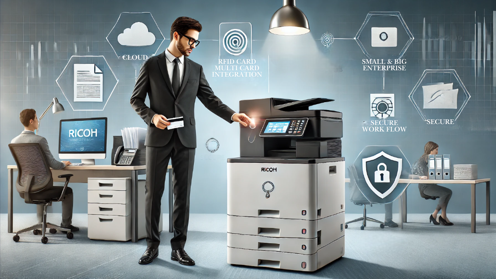 Unlock Smarter Solutions for Small and Medium Businesses with Ricoh IMC Multifunction Printer ...